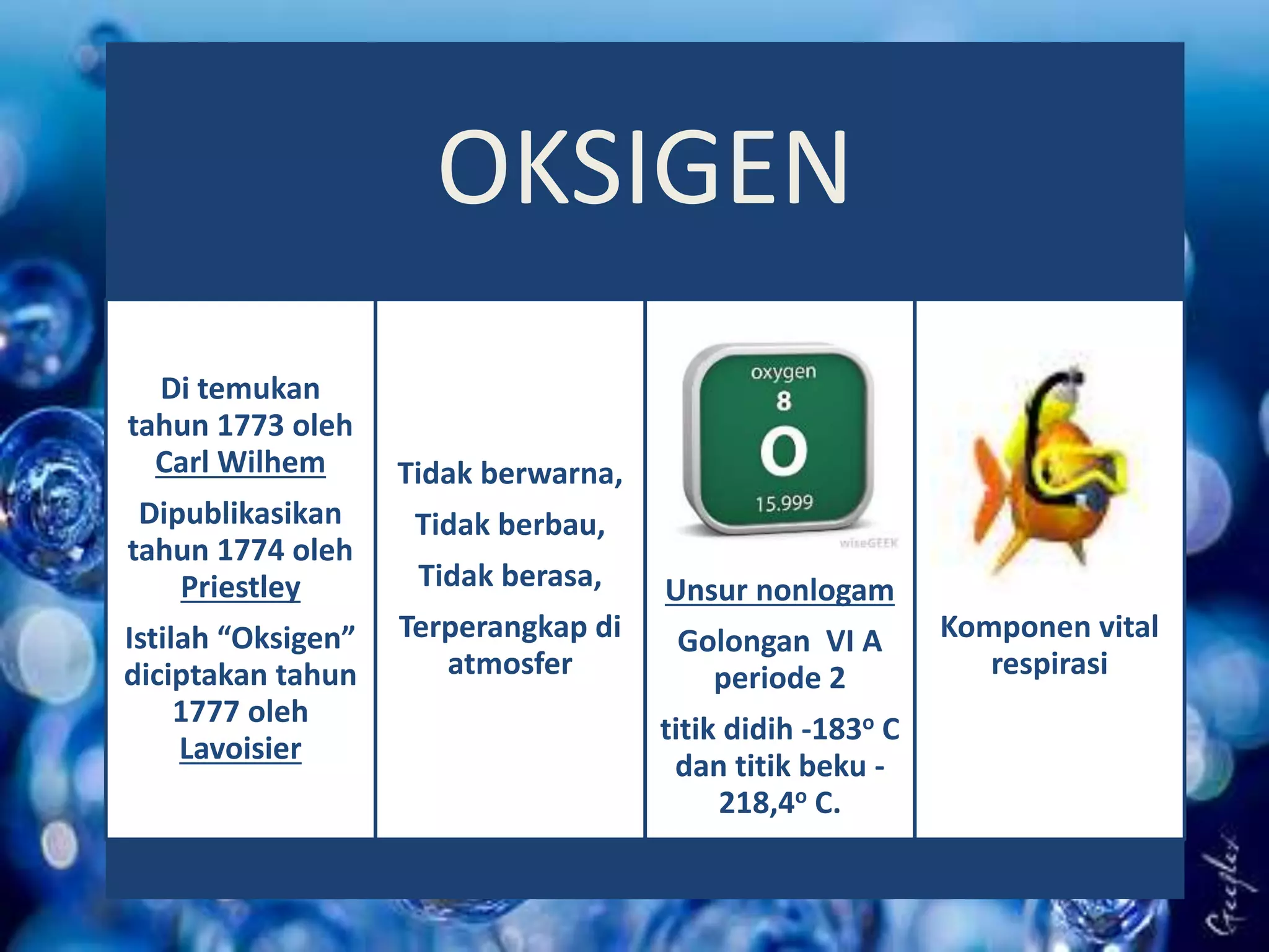 Proses pembuatan oksigen, nitrogen, dan sulfur | PPTX