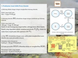 Proses pembuatan oksigen, nitrogen, dan sulfur | PPTX
