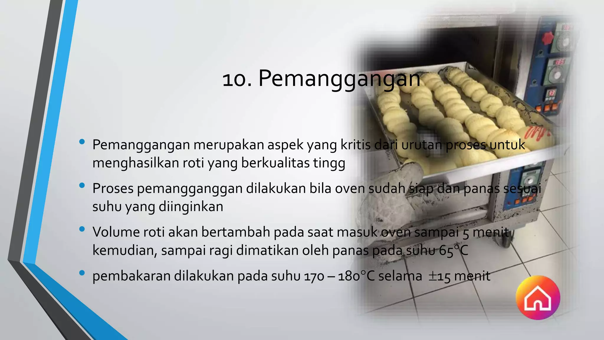 Proses pembuatan roti manis | PPTX