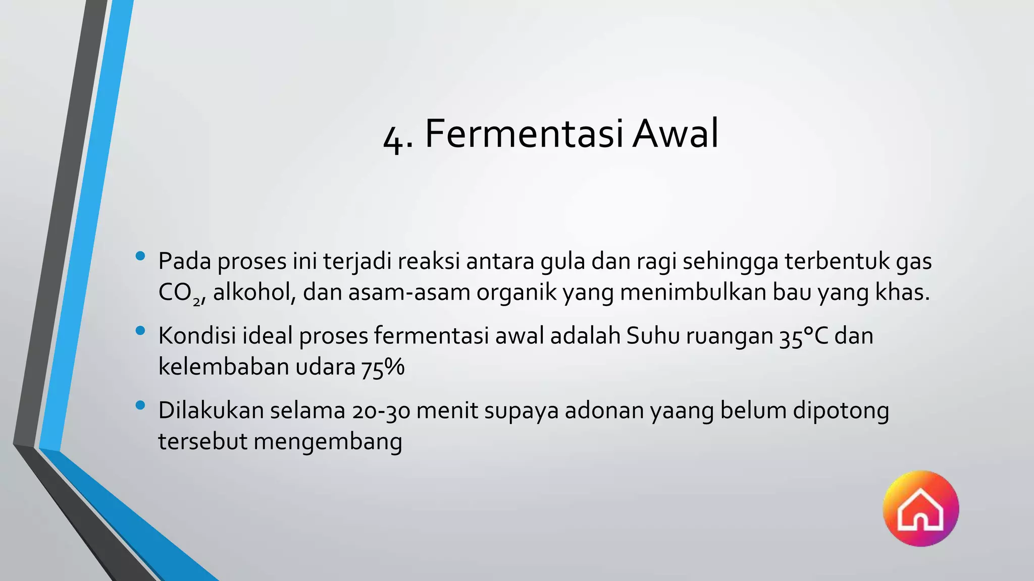 Proses pembuatan roti manis | PPTX