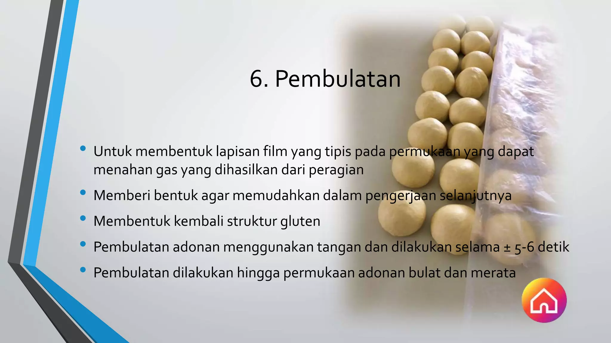 Proses pembuatan roti manis | PPTX