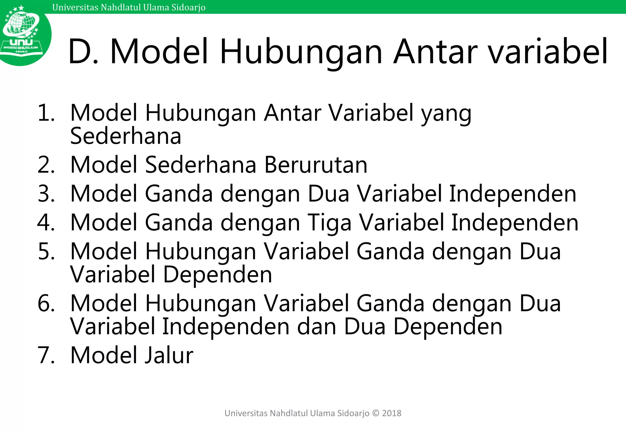 Proses penelitian, masalah, variabel, dan paradigma penelitian | PPTX