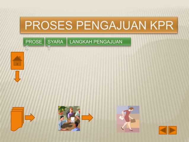 Proses pengajuan kpr | PPTX