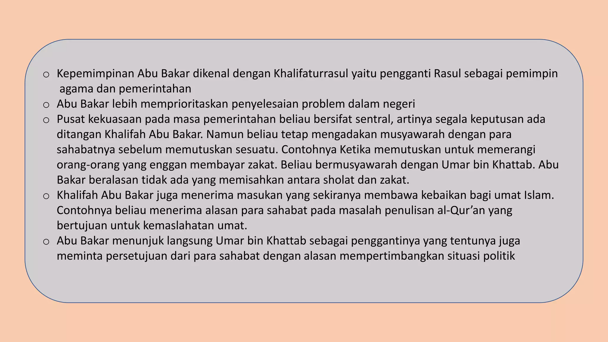 Proses pengangkatan dan Model Kepemimpinan Khulafaur Rasyidin (1).ppt