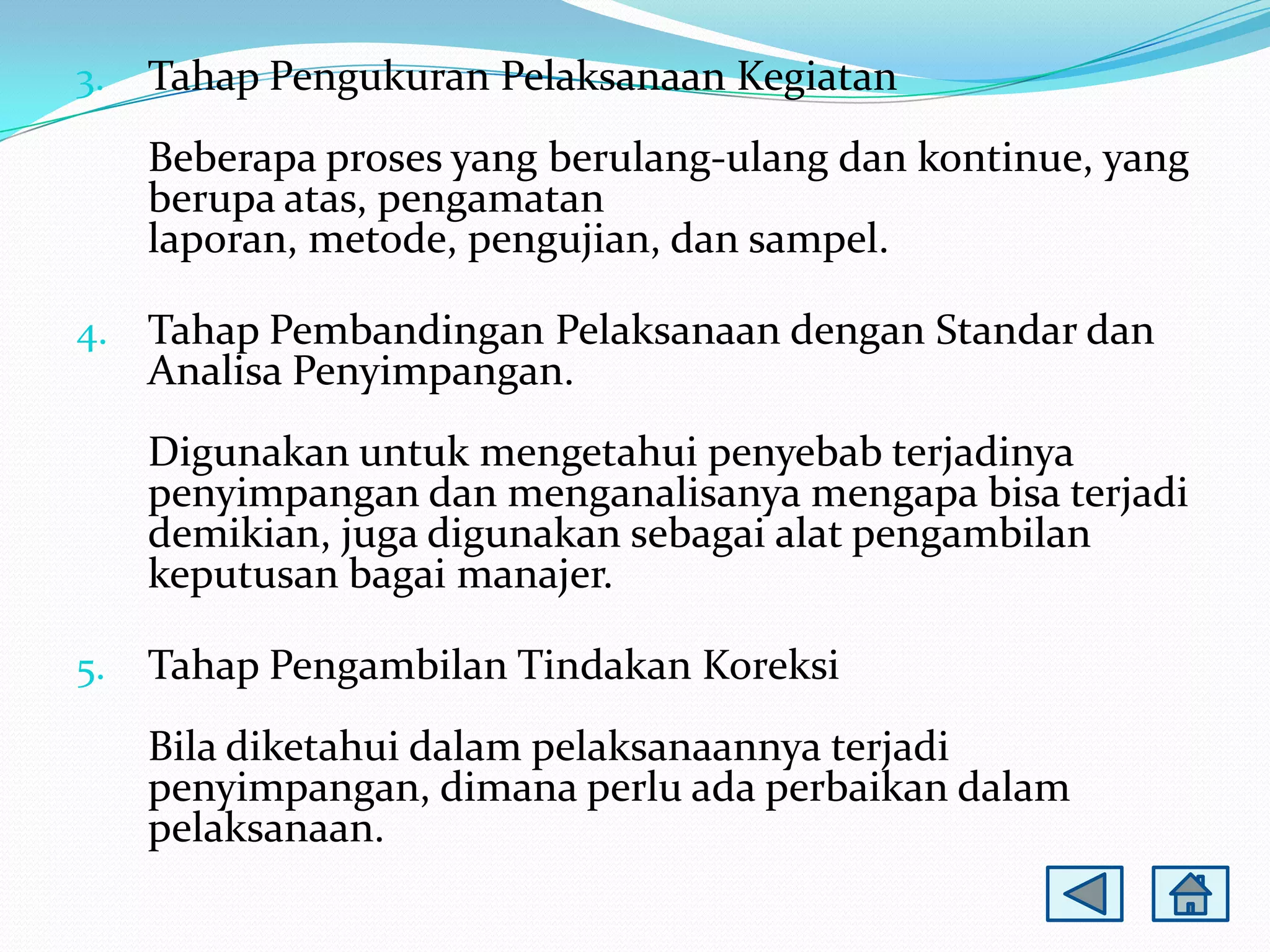 Proses Pengawasan Dalam Manajemen Ppt