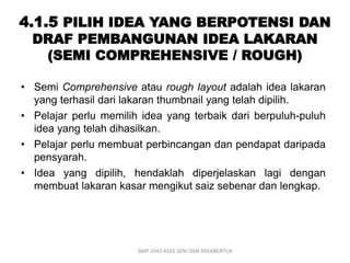 Proses penghasilan rekabentuk | PPTX