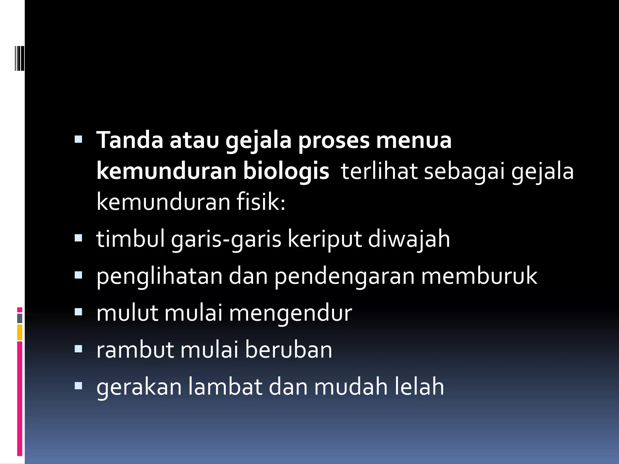 Proses penuaan | PPTX