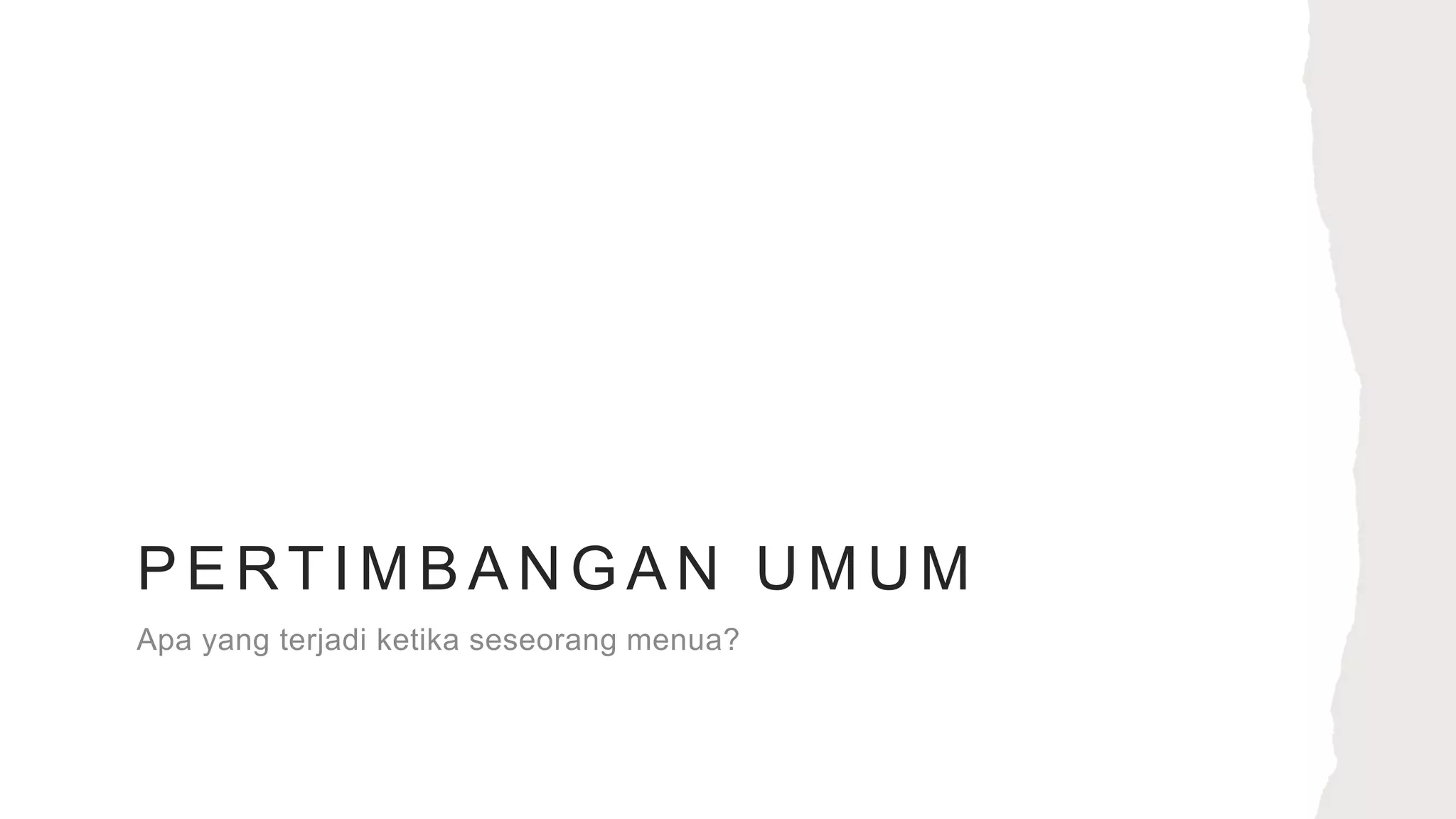 Proses Penuaan dan Perawatan Lansia | PPTX