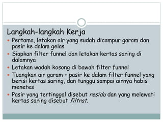 Proses penyaringan2 | PPTX