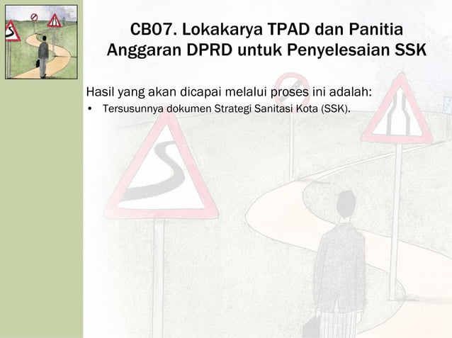 Proses penyusunan strategi sanitasi kota (ssk) step by step | PPT