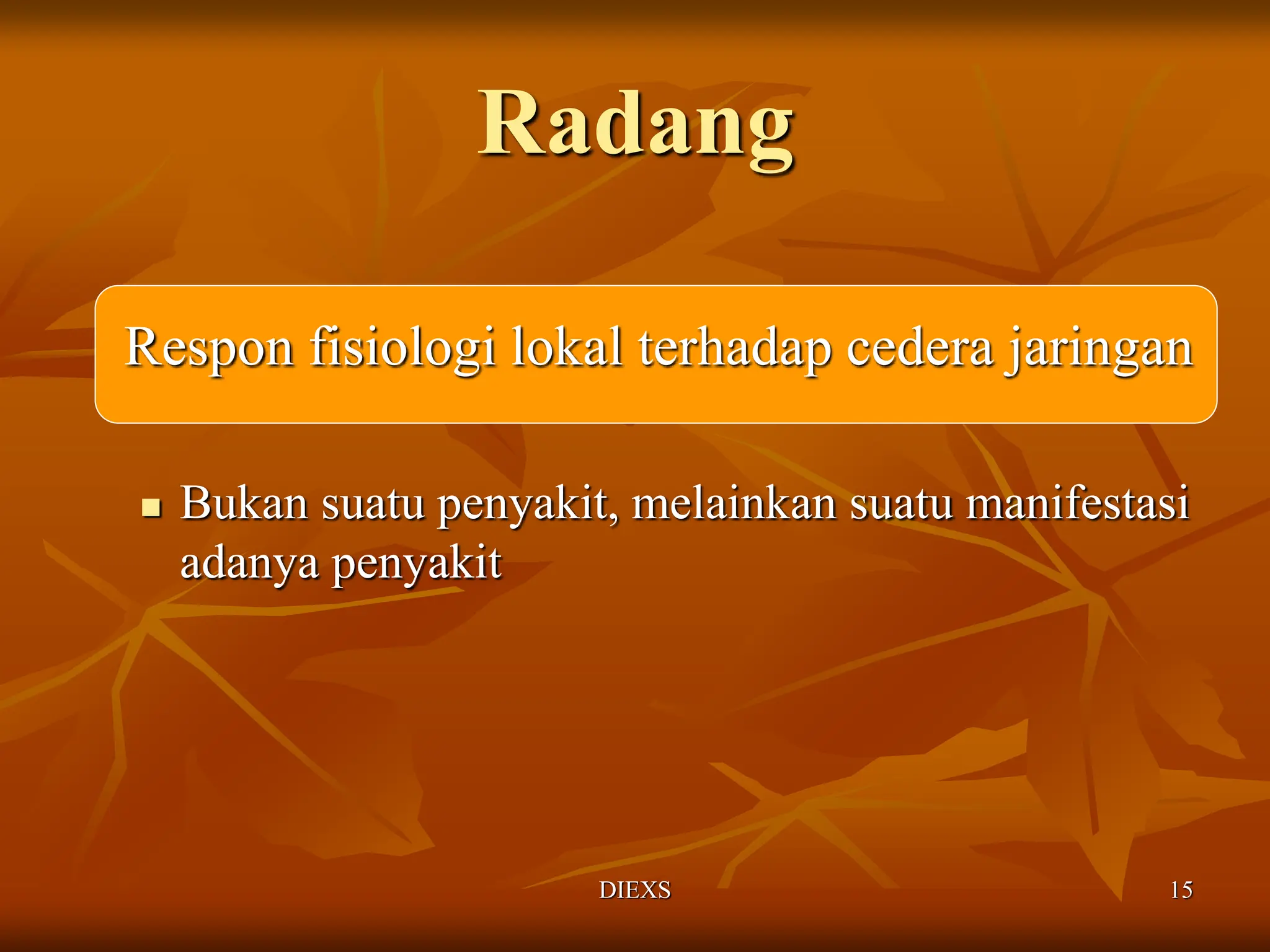 proses peradangan pada sistem tubuh manusia | PPT