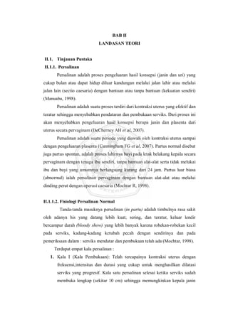 Proses persalinan | PDF
