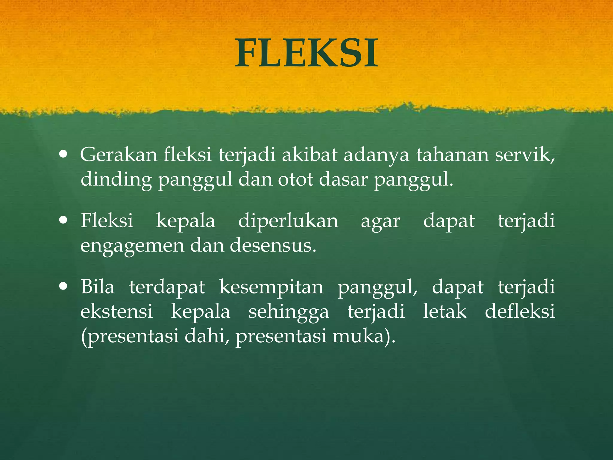 Proses persalinan normal | PPTX