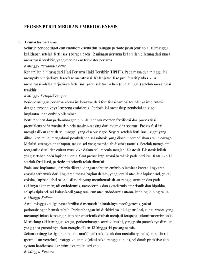 Proses pertumbuhan embriogenesis.docxtia 03 | DOCX