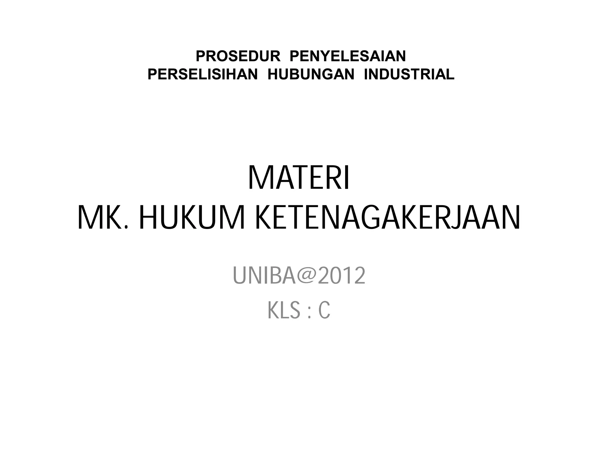 Proses phk | PDF
