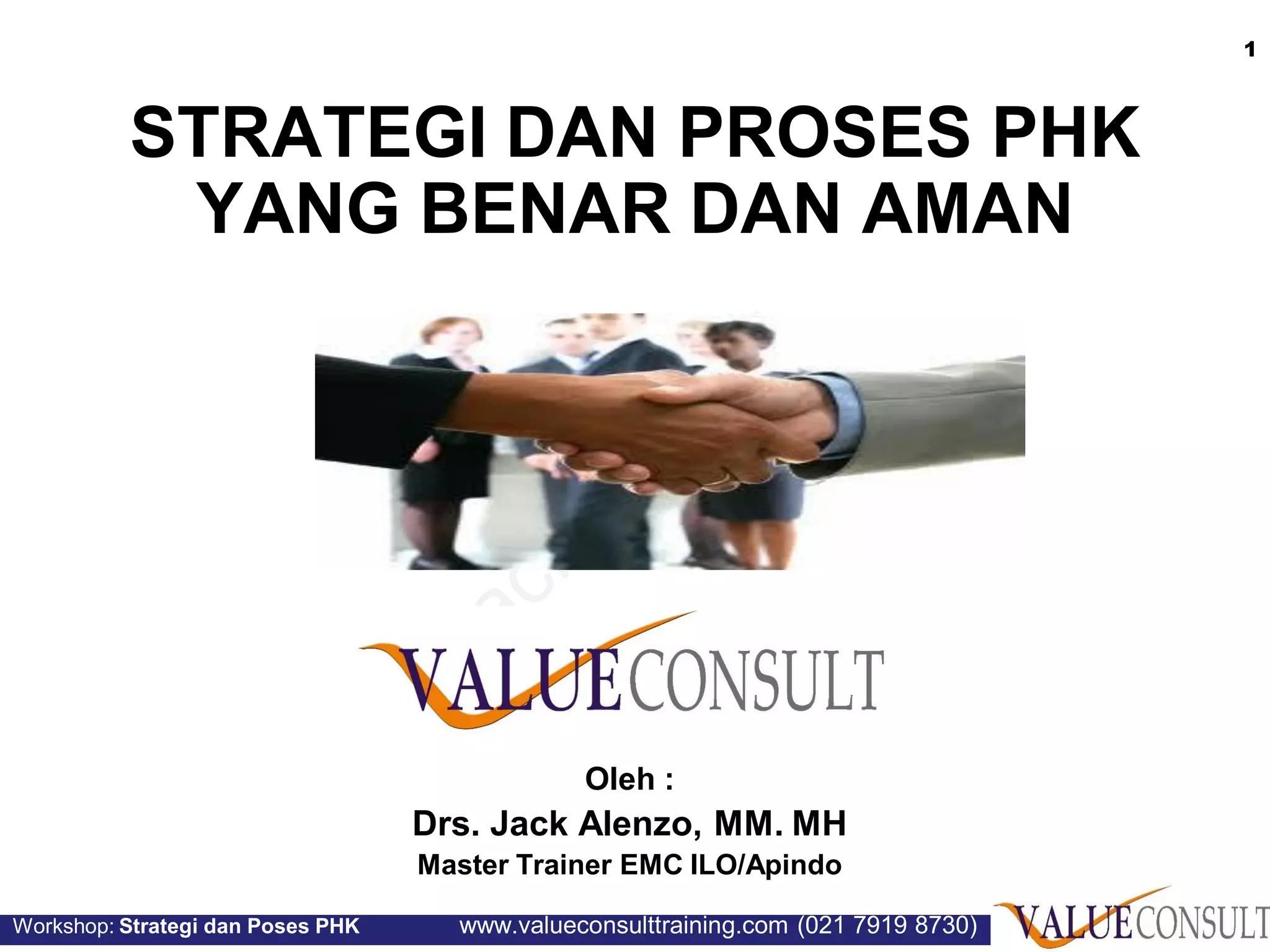 Proses PHK dan Perhitungan Pesangon | PDF