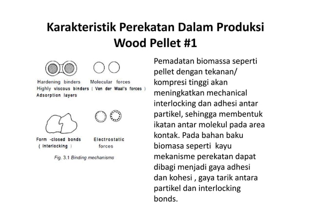 Proses produksi pabrik wood pellet | PDF