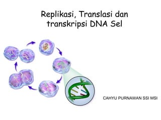 PROSES Replikasi_translasi_transkripsi sel2.ppt