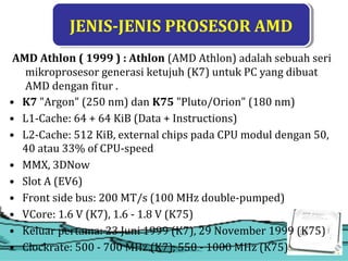 Prosessor amd | PPT