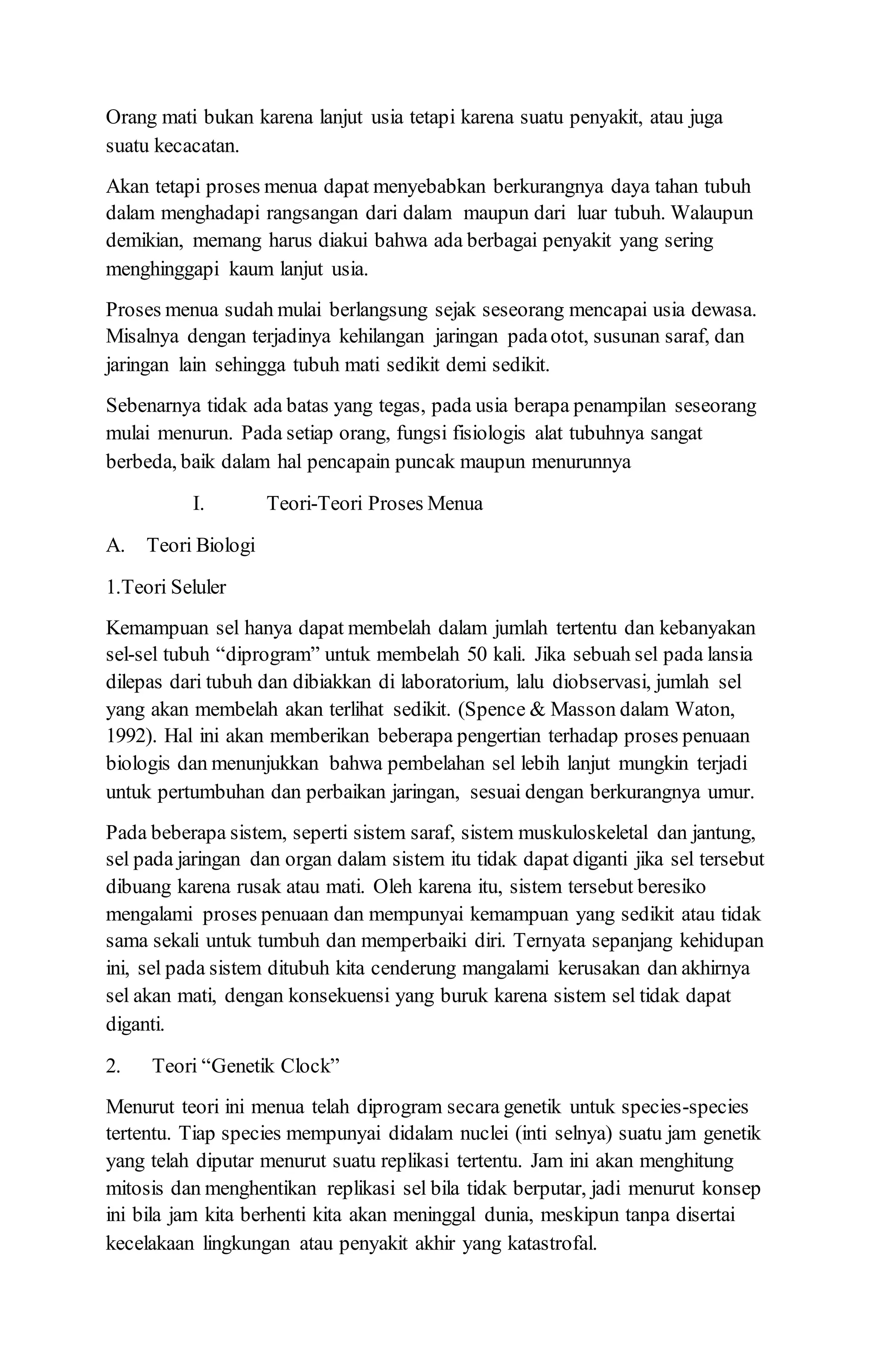 Proses terjadinya infeksi | DOCX