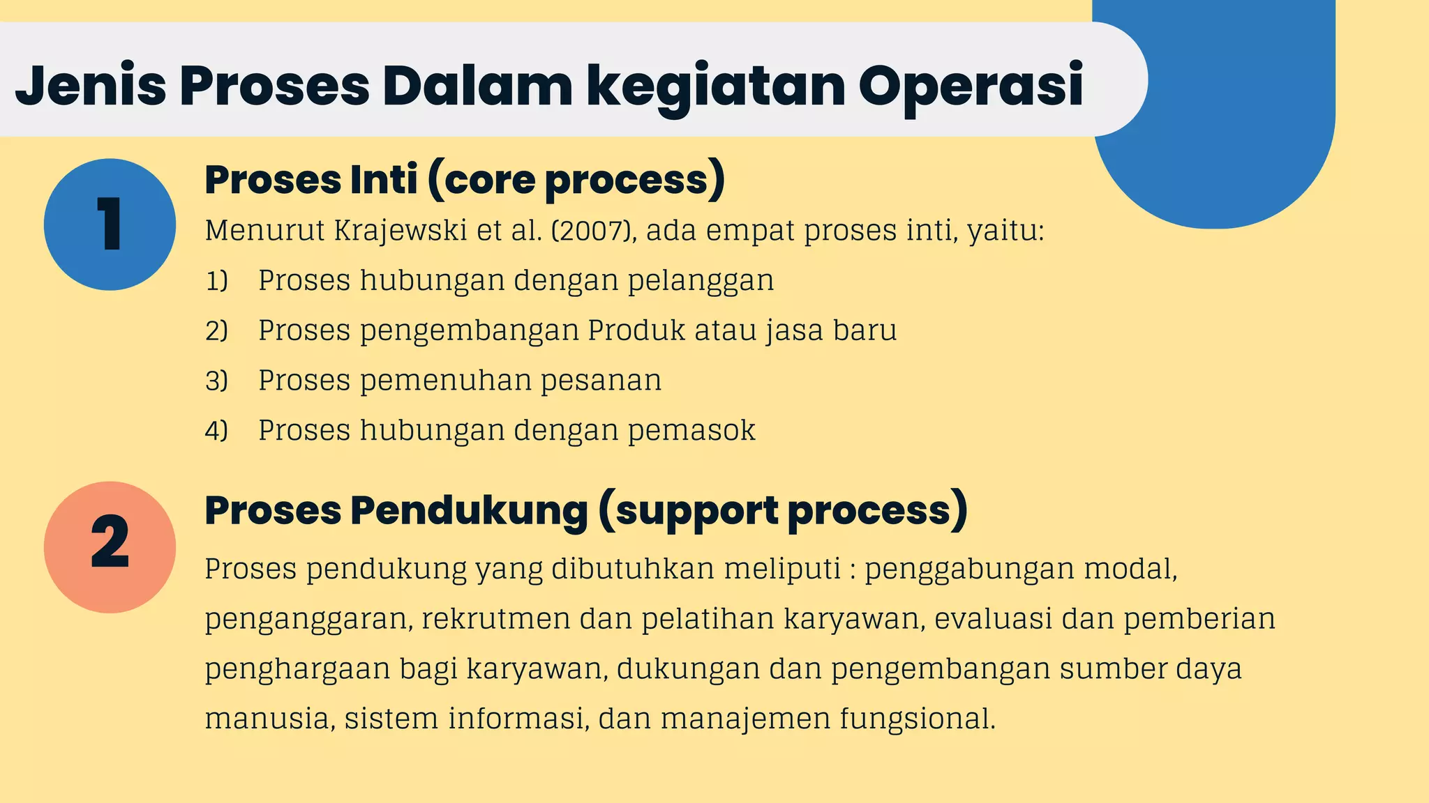 Proses transformasi dalam operasi bisnis | PPTX