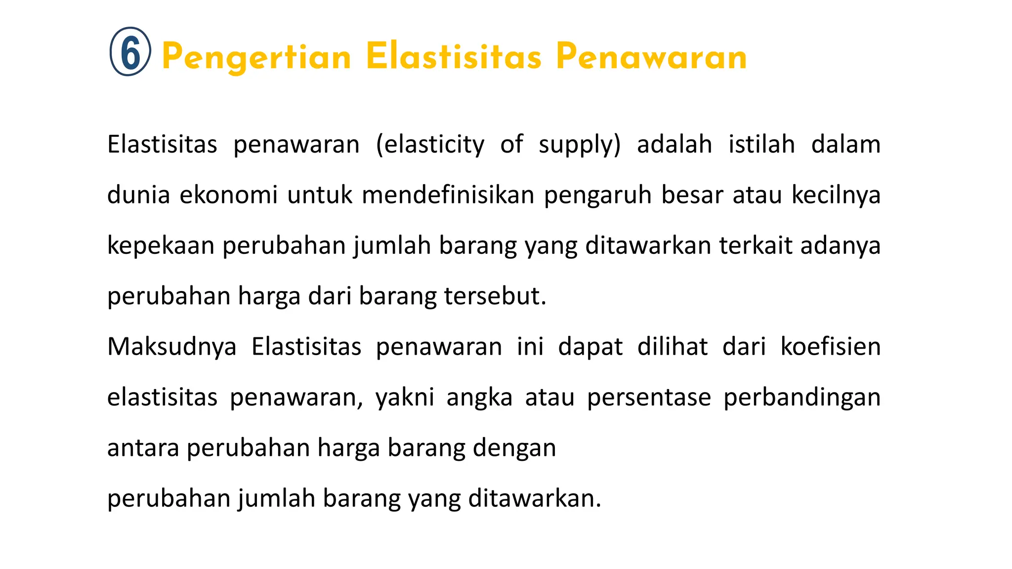 Elastisitas Permintaan dan Penawaran .pptx