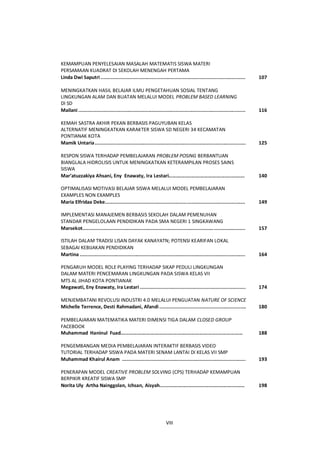 Prosiding SNP FKIP Universitas Tanjungpura Tahun 2019 | PDF