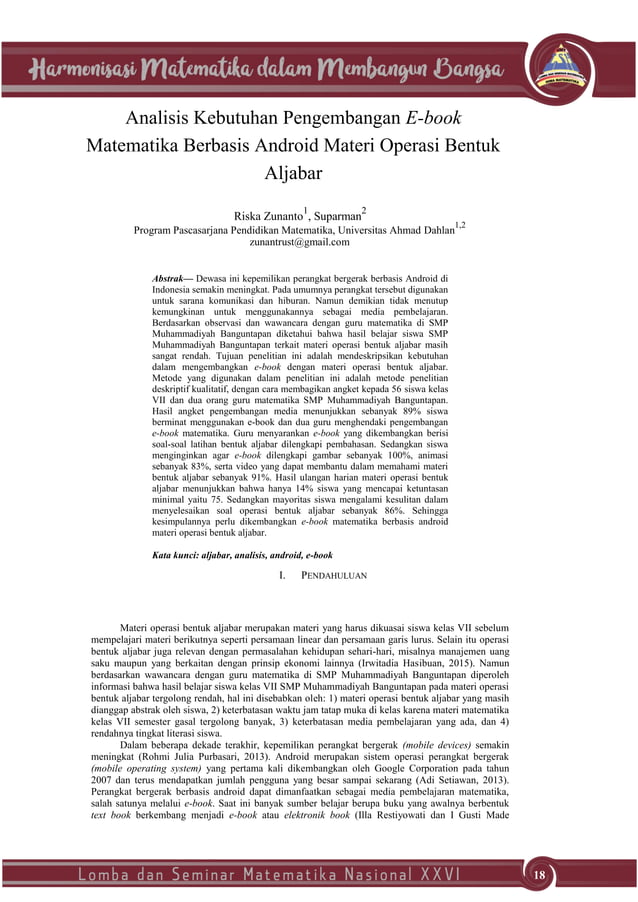 Prosiding lsm xxvi | PDF