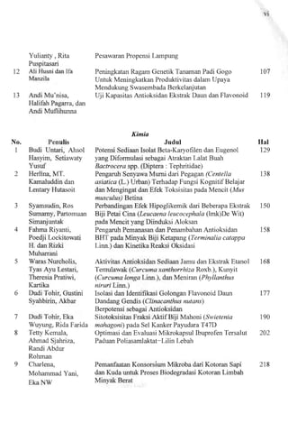 ISOLASI DAN IDENTIFIKASI GOLONGAN FLAVONOID DAUN DANDANG GENDIS (Clinacanthus nutans) BERPOTENSI ...