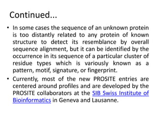 Prosite | PPTX