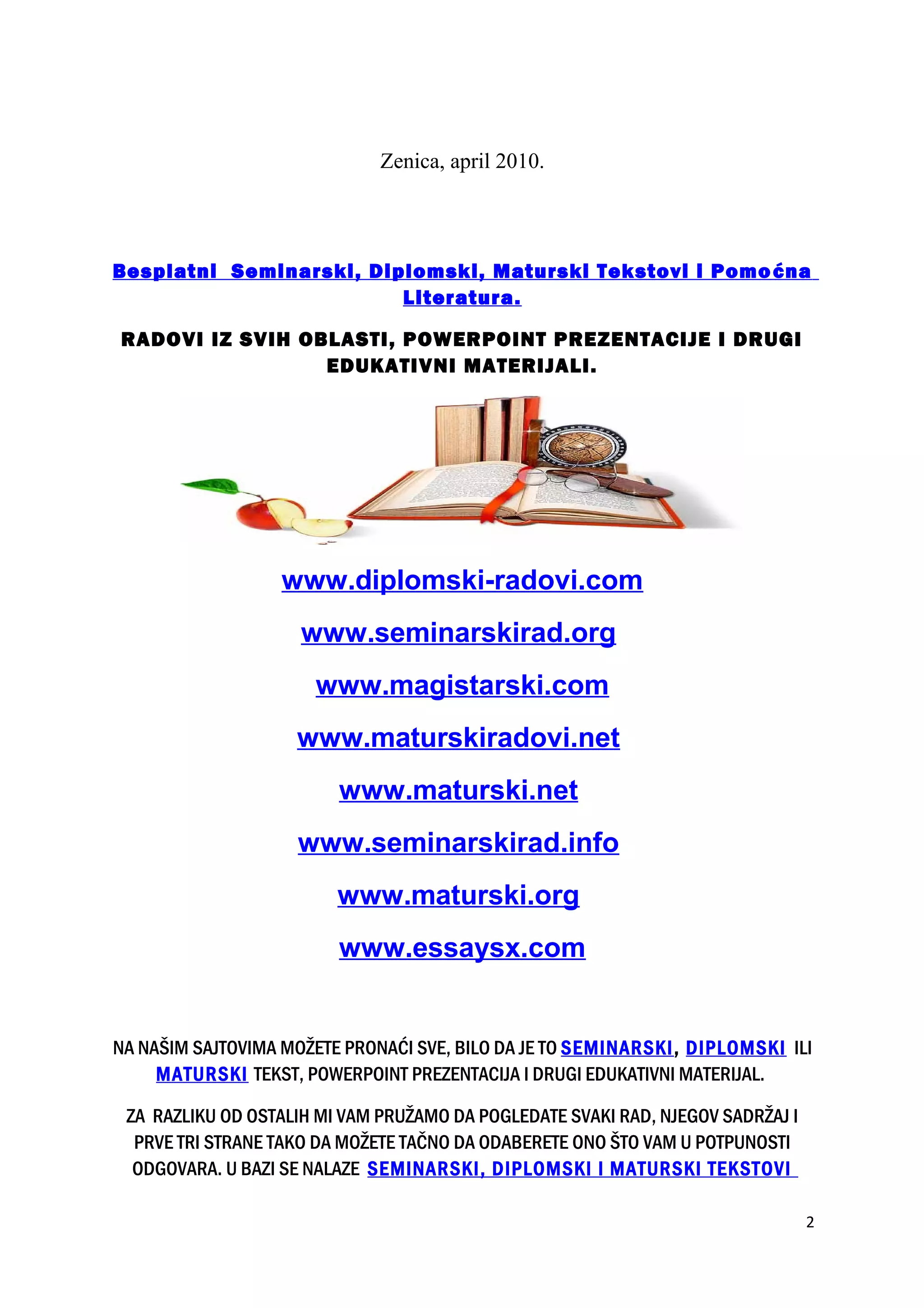 Prosjacenje, kockanje, skitnja i kriminalitet | PDF