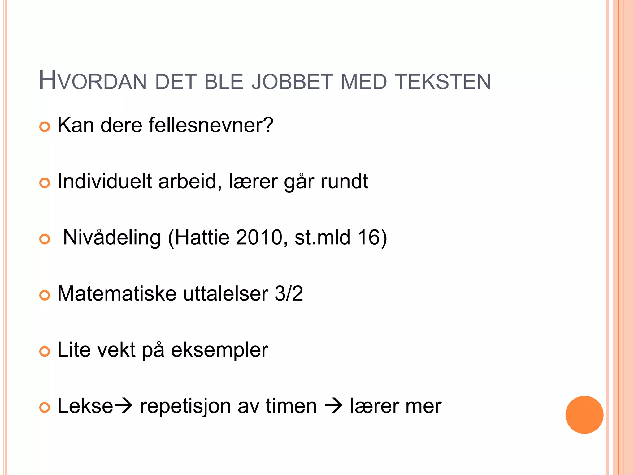 Prosjekt om fagtekster | PPT