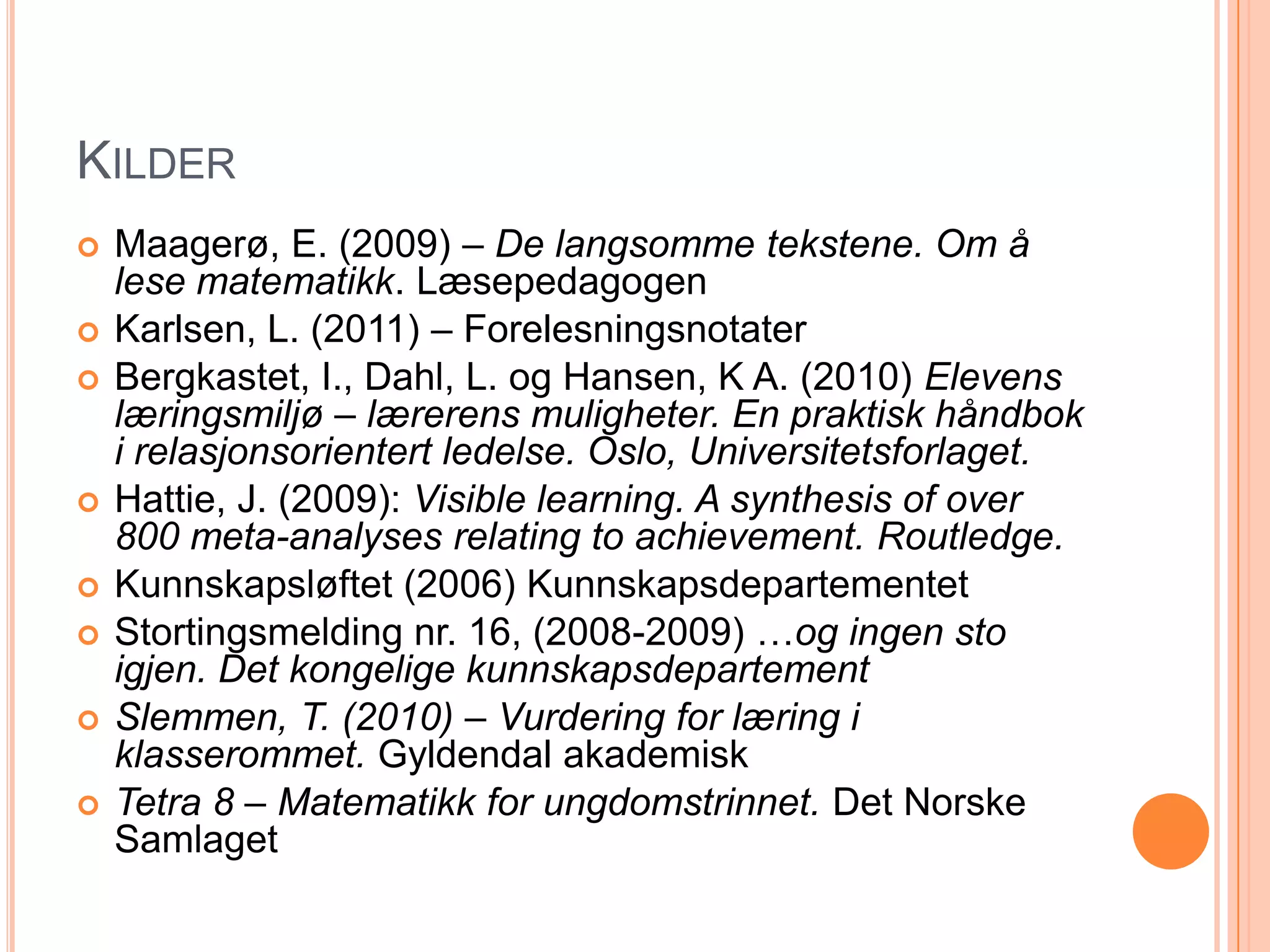 Prosjekt om fagtekster | PPT