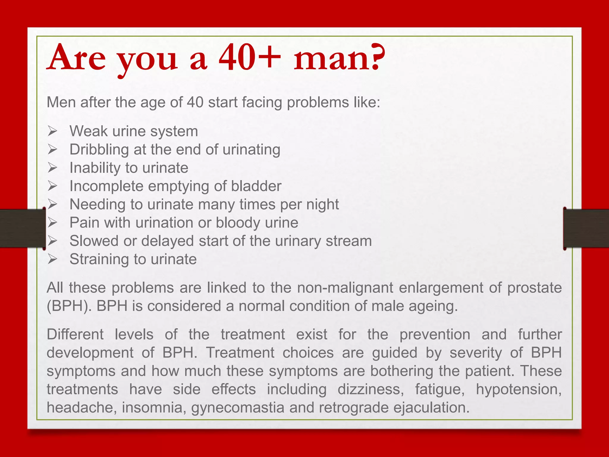 Prosman supports healthy prostate | PPTX