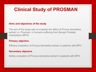 Prosman supports healthy prostate | PPTX