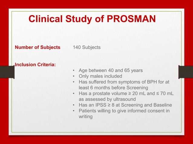 Prosman supports healthy prostate | PPTX | Herbs and Supplements ...