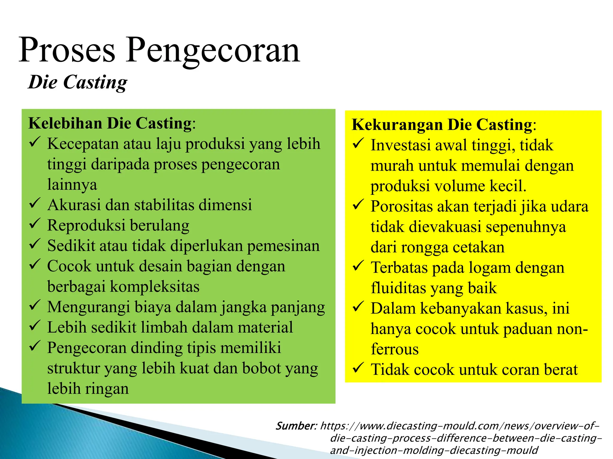 Proses manufaktur | PPTX