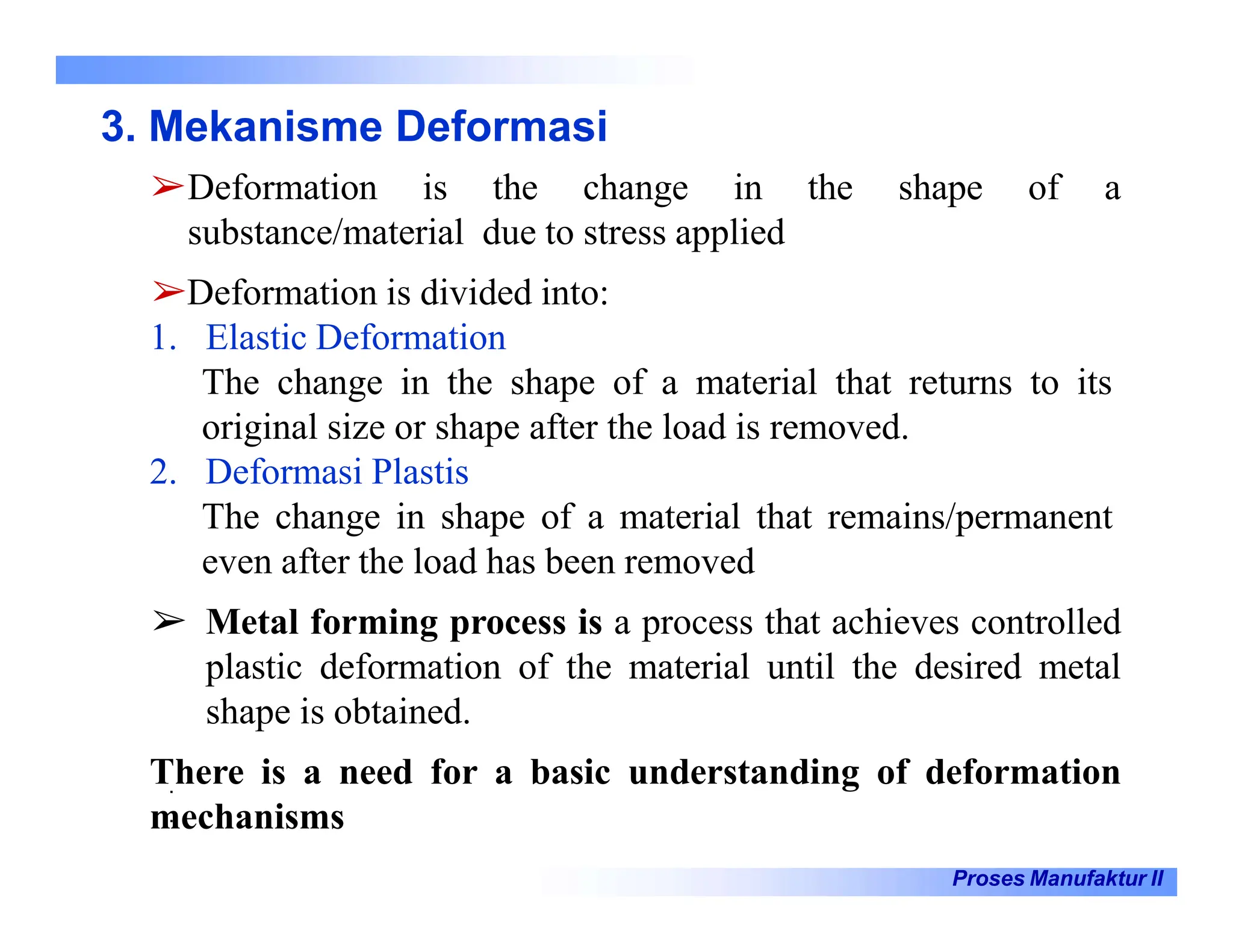 ProsManufII10th2014MF pembentukan logam pada steeell | PPT
