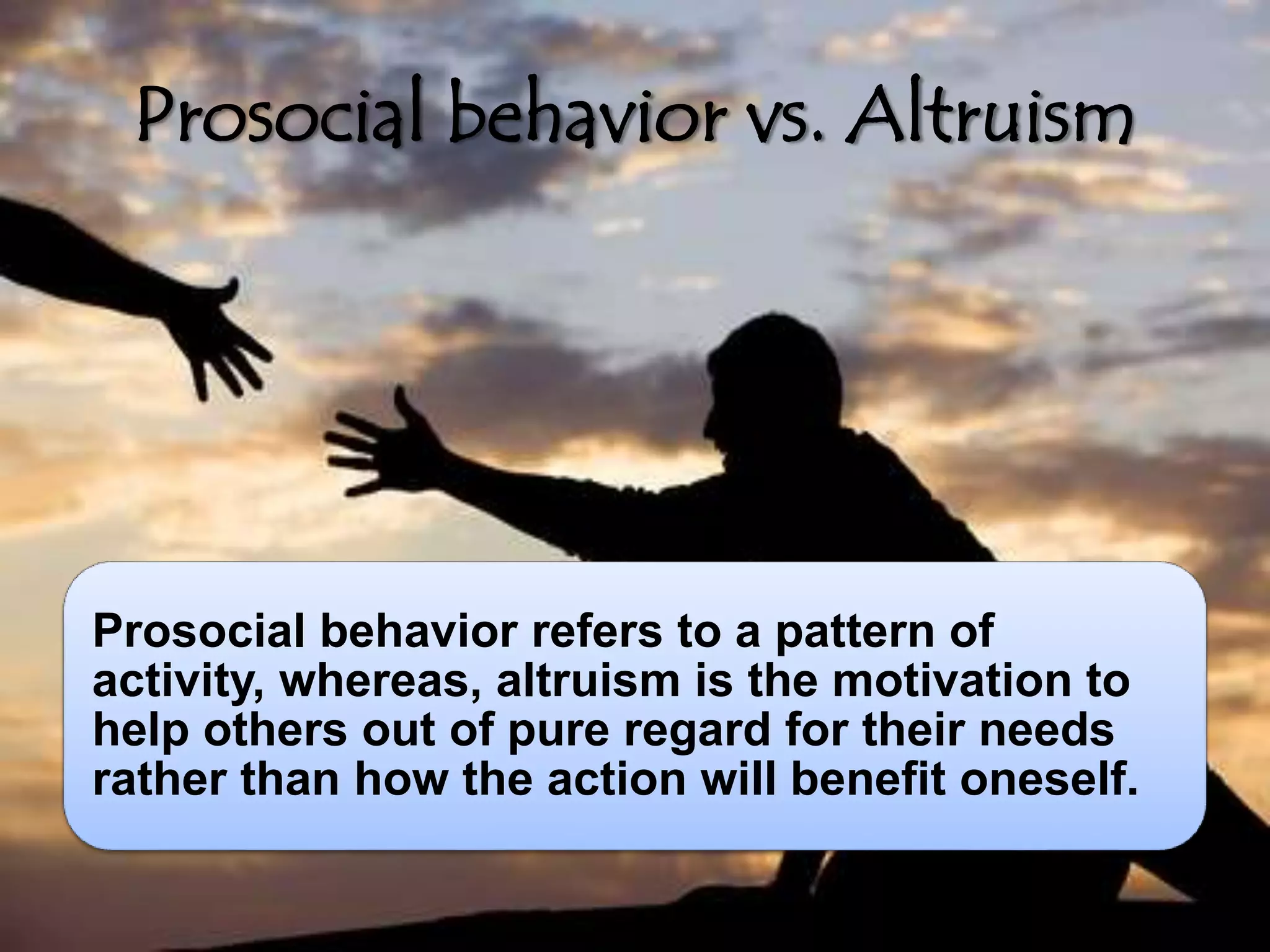 Prosocial behavior | PPTX