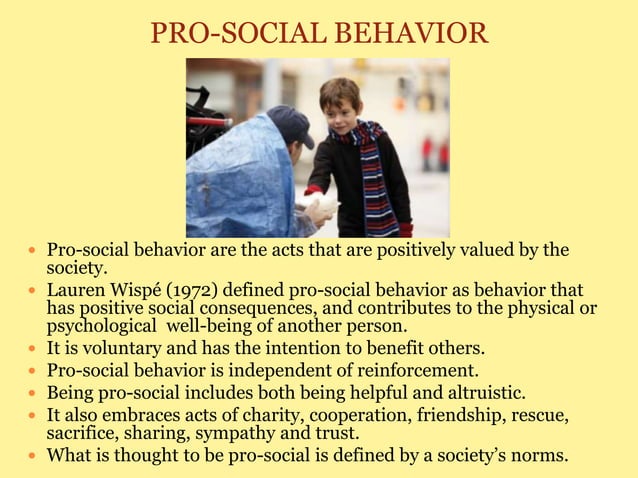 Prosocial behavior | PPTX