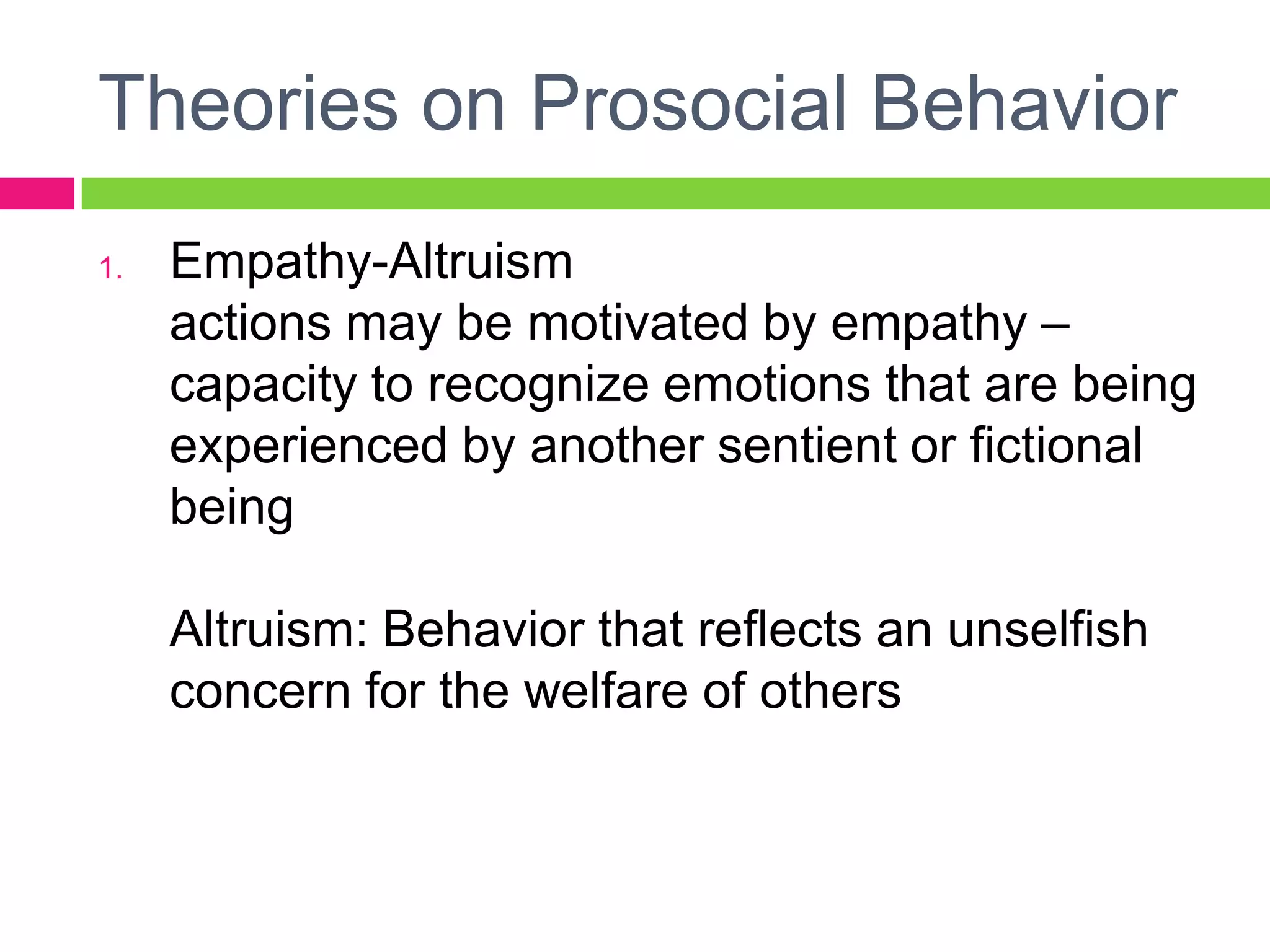 Prosocial behavior ppt final | PPTX