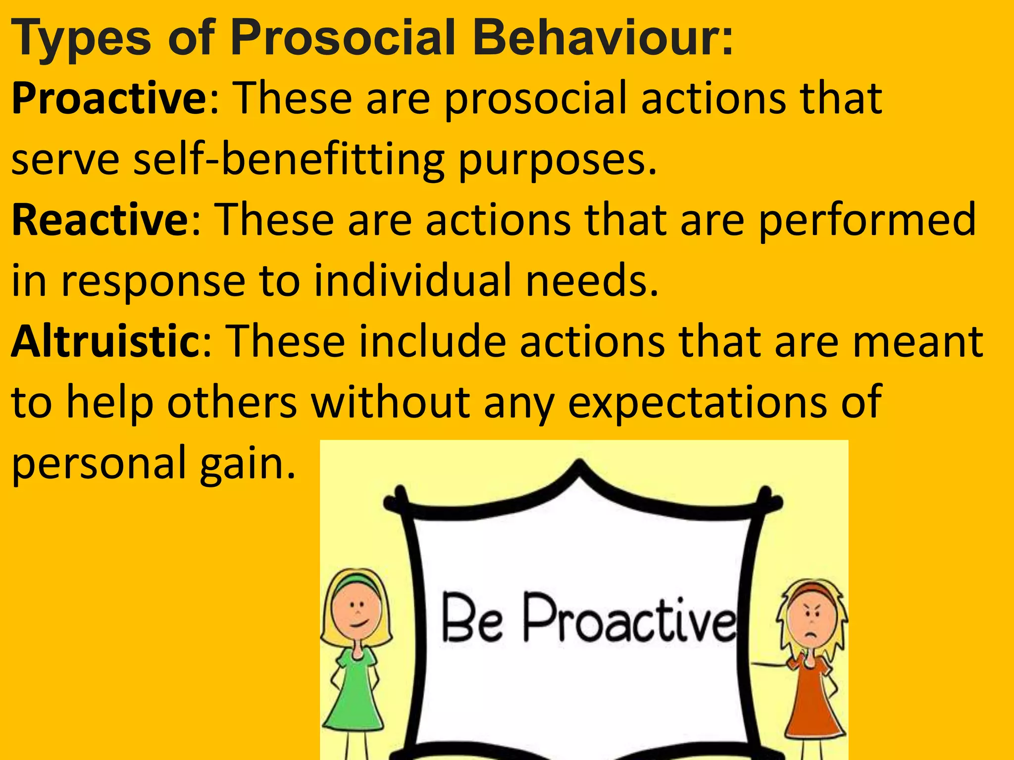 Prosocial behaviour and altruistic Behaviour Determinants | PPTX