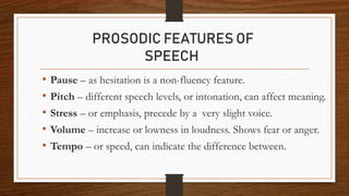 PROSODIC features of speech and their definition.pptx | Elections ...