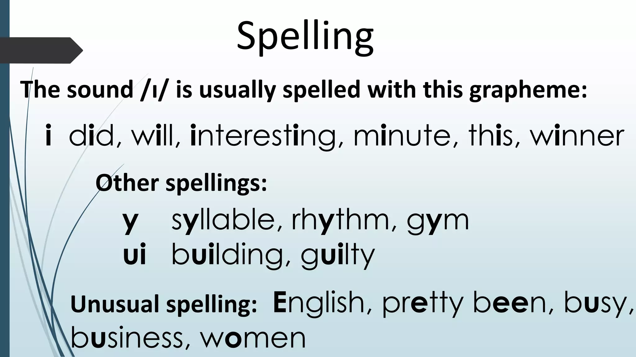 English vowel and diphthong sounds. Stress and unstress syllables | PPTX