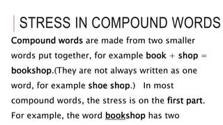 Stress in English | PPTX