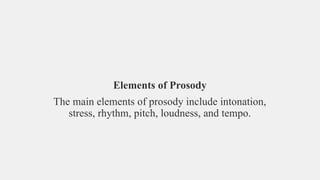 Exploring Prosodic Features in Speech... | PPT
