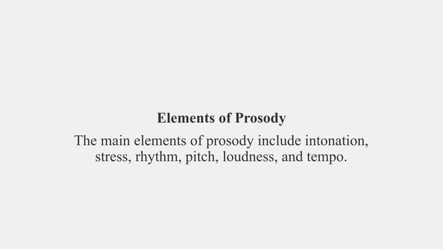 Exploring Prosodic Features in Speech... | PPT