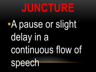 Prosodic features of speech | PPTX