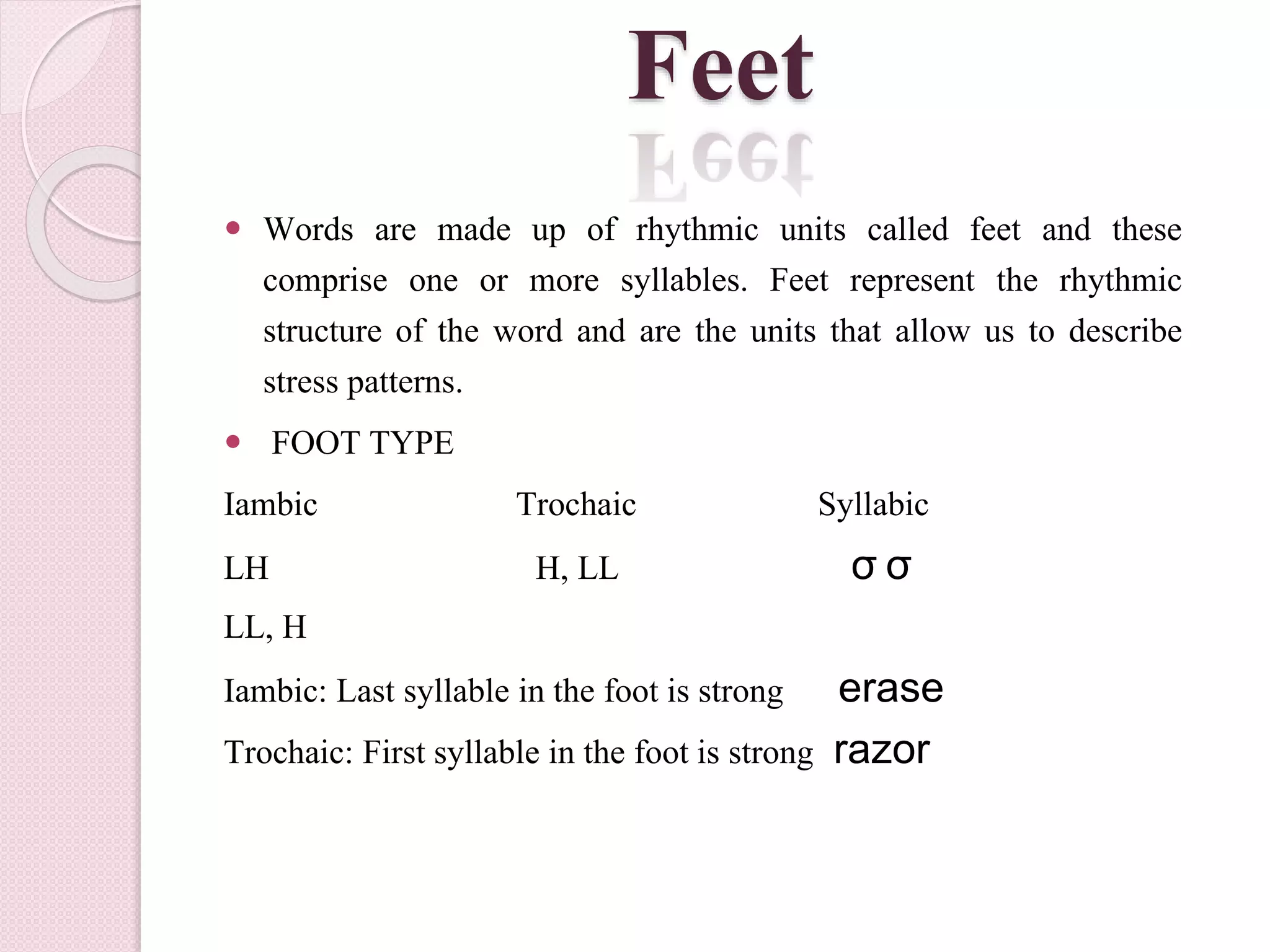 Prosodic Morphology | PPTX