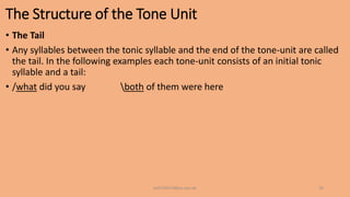 Prosodic or suprasegmental phonology | PPTX